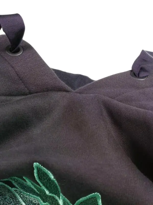 Fendi Palm-tree Embroidered Hoodie