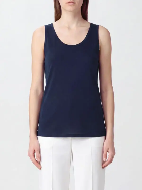 Max Mara Top Navy - Blue