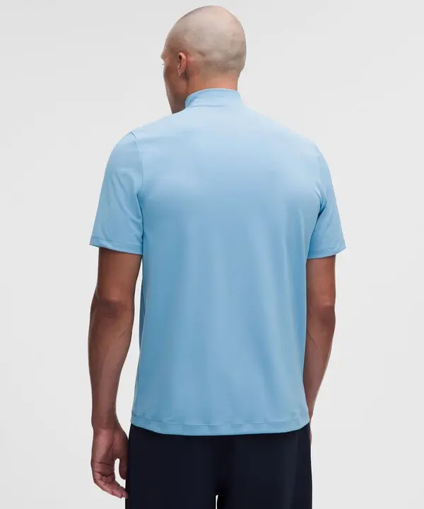 Lululemon Showzero Slim-fit Mockneck Shirt - Dreamy Blue