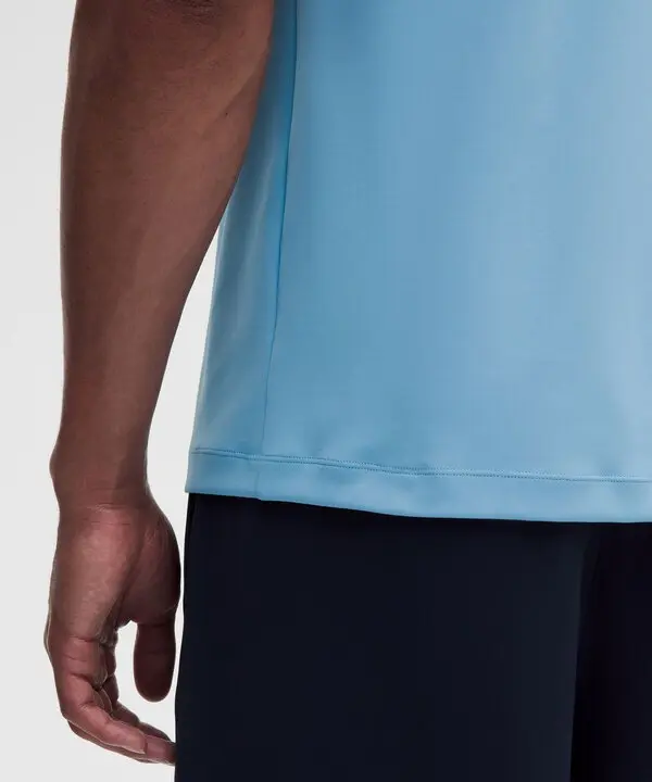 Lululemon Showzero Slim-fit Mockneck Shirt - Dreamy Blue