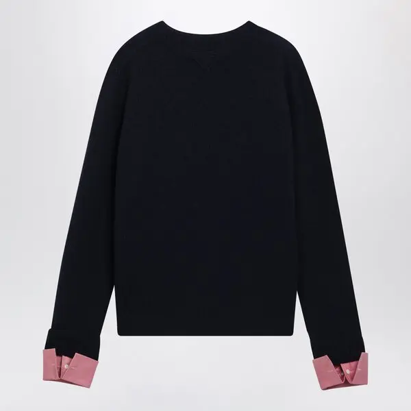 Prada Shetland Wool Crewneck Sweater