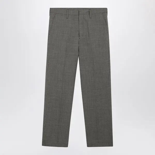 Prada Forest Wool Trousers