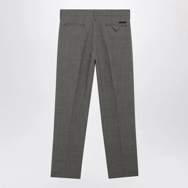 Prada Forest Wool Trousers