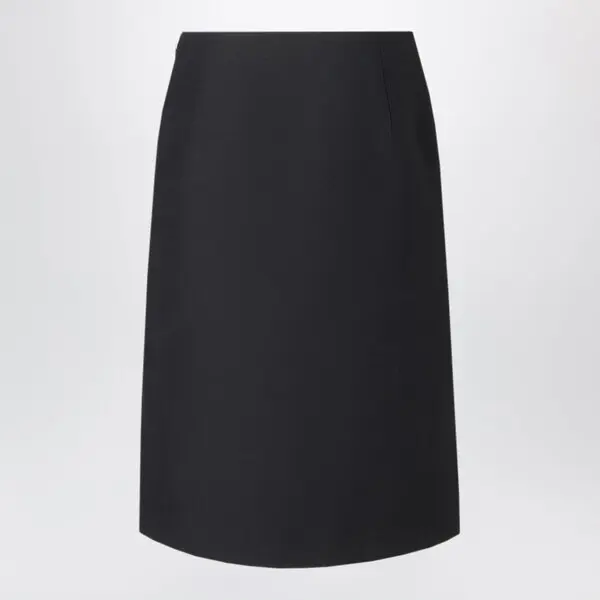 Fendi Silk And Wool Skirt