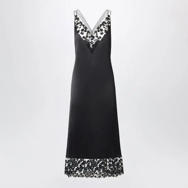 Fendi Silk And Lace Dress