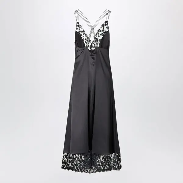 Fendi Silk And Lace Dress