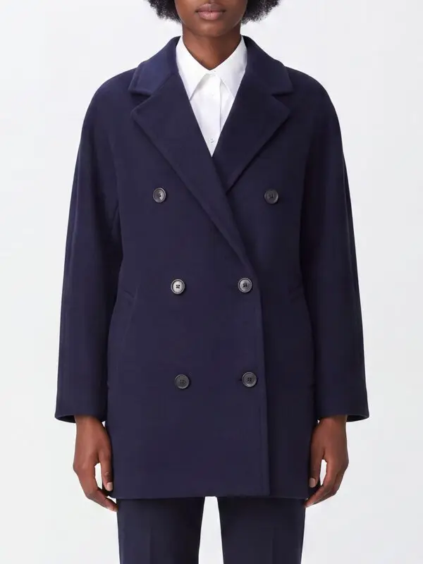 Max Mara Coat Navy