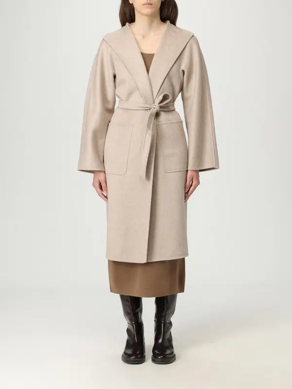 Max Mara Coat Beige - Cream