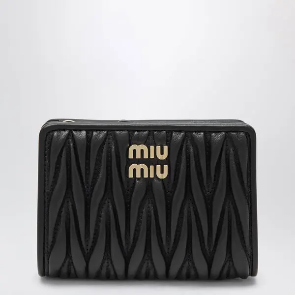 Miu Miu Small Matelasse Nappa Wallet