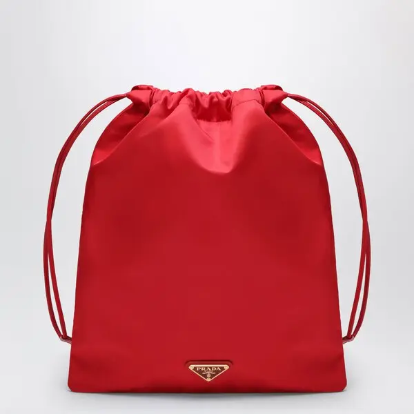 Prada Wish Pouch In Re-nylon