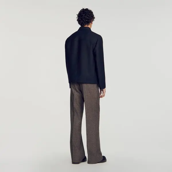 Sandro Patch Pocket Zip-up Jacket