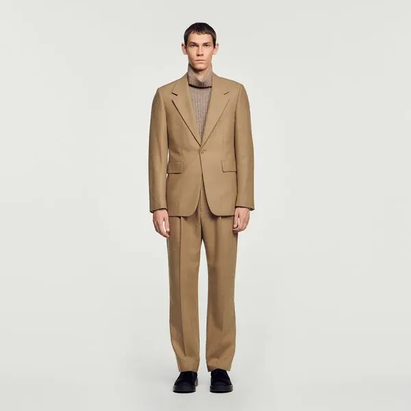 Sandro Wool Suit Jacket