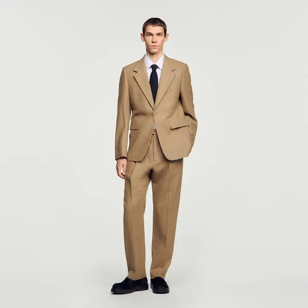 Sandro Wool Suit Jacket