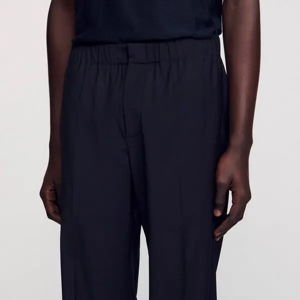 Sandro Wide-leg Trousers