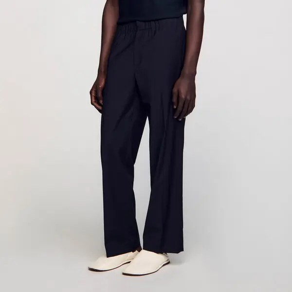 Sandro Wide-leg Trousers