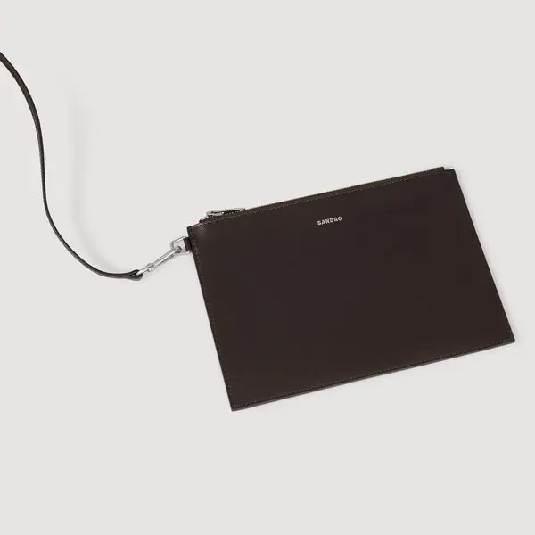 Sandro Canvas Shopping Bag