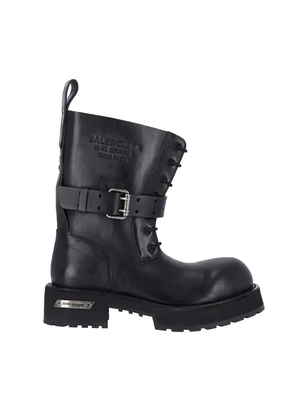 Balenciaga Venom" Ankle Boots