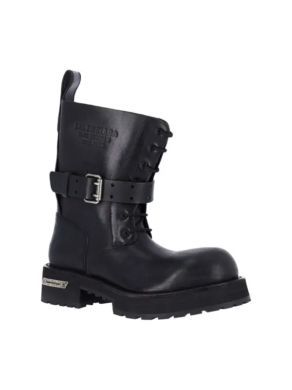 Balenciaga Venom" Ankle Boots