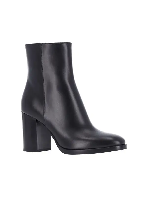 GIANVITO ROSSI Calfskin Santiago Ankle Boots