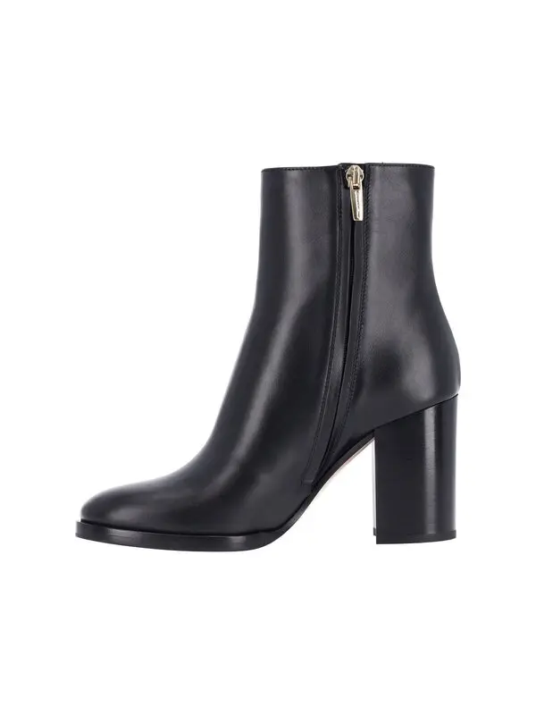 GIANVITO ROSSI Calfskin Santiago Ankle Boots