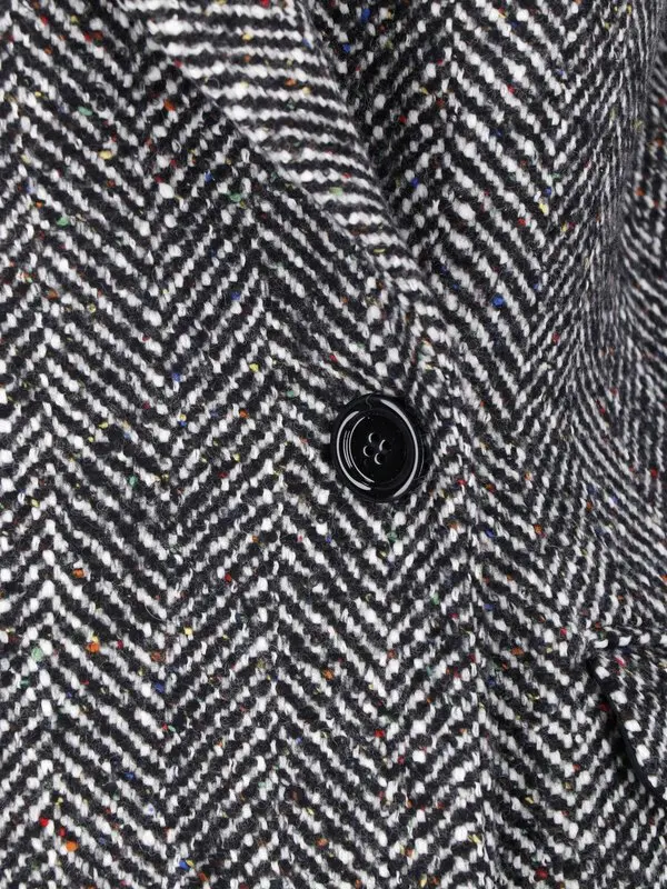 Tagliatore Wool Coat "linden - Black