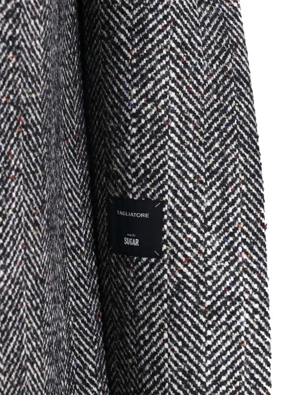 Tagliatore Wool Coat "linden - Black