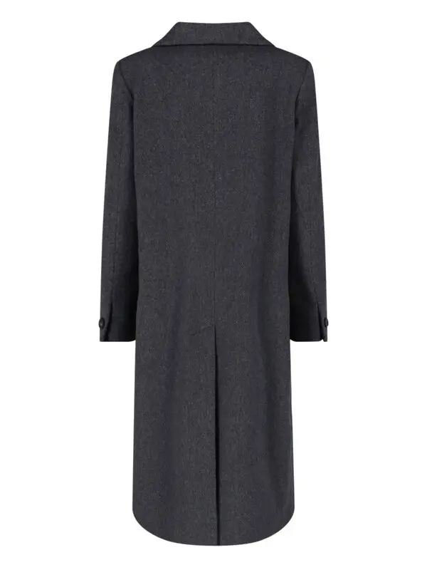 Tagliatore Double-breasted Coat "jole - Gray