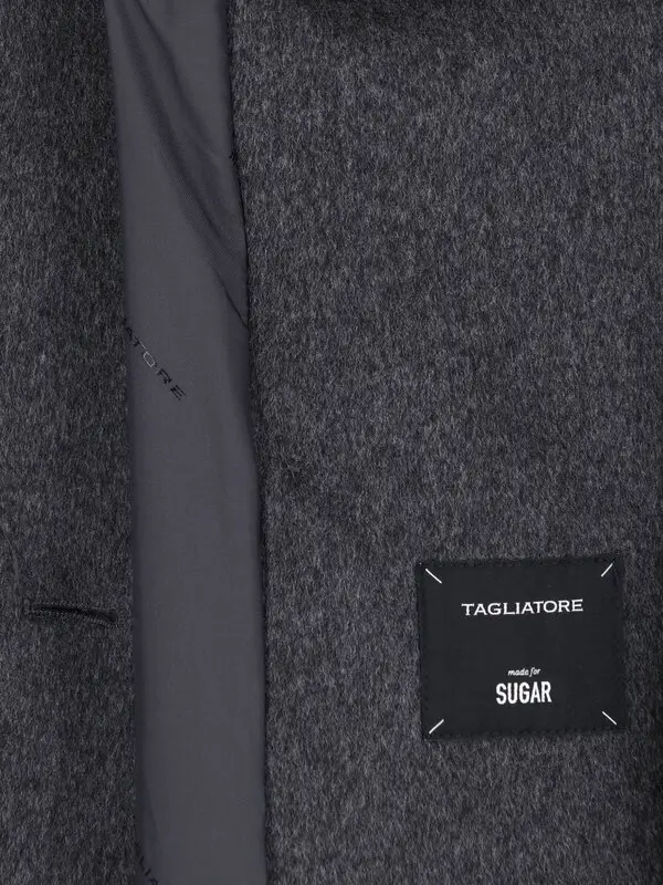 Tagliatore Double-breasted Coat "jole - Gray