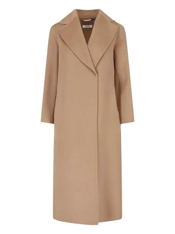 Max Mara Virgin Wool Coat - Brown