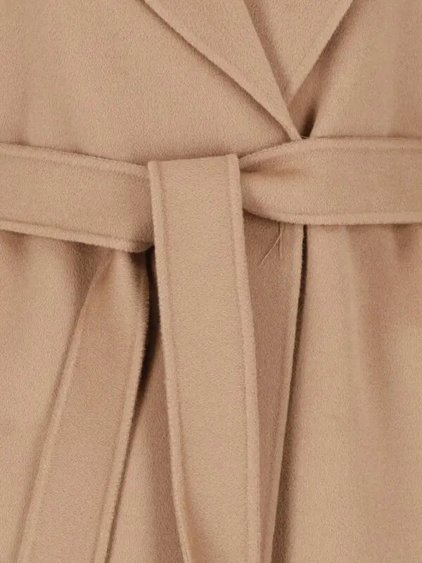 Max Mara Virgin Wool Coat - Brown