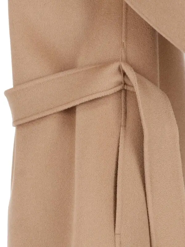 Max Mara Virgin Wool Coat - Brown