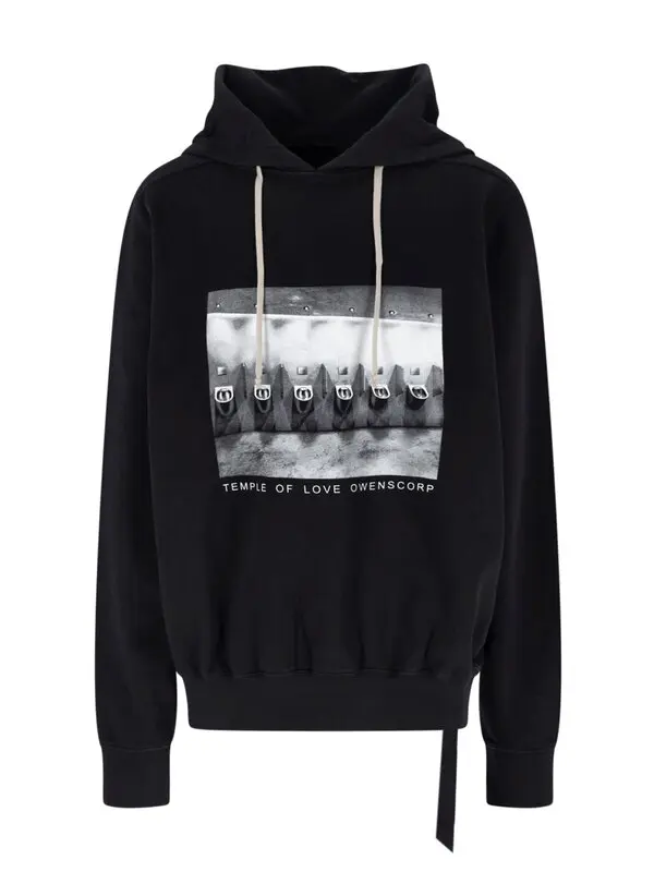Rick Owens Printed Hoodie