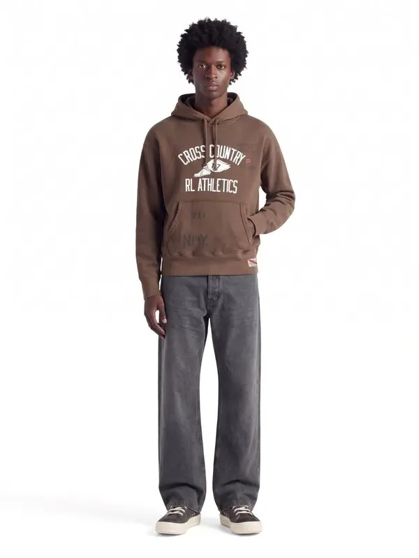 Polo Ralph Lauren Rick Owens Drkshdw Printed Hoodie - Brown