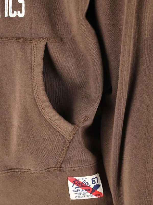 Polo Ralph Lauren Rick Owens Drkshdw Printed Hoodie - Brown