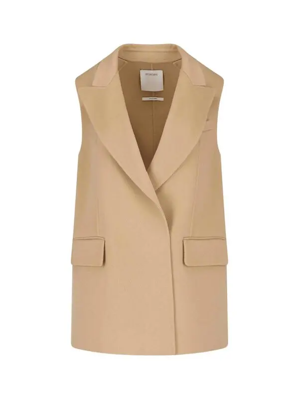 Sportmax Virgin Wool Gilet