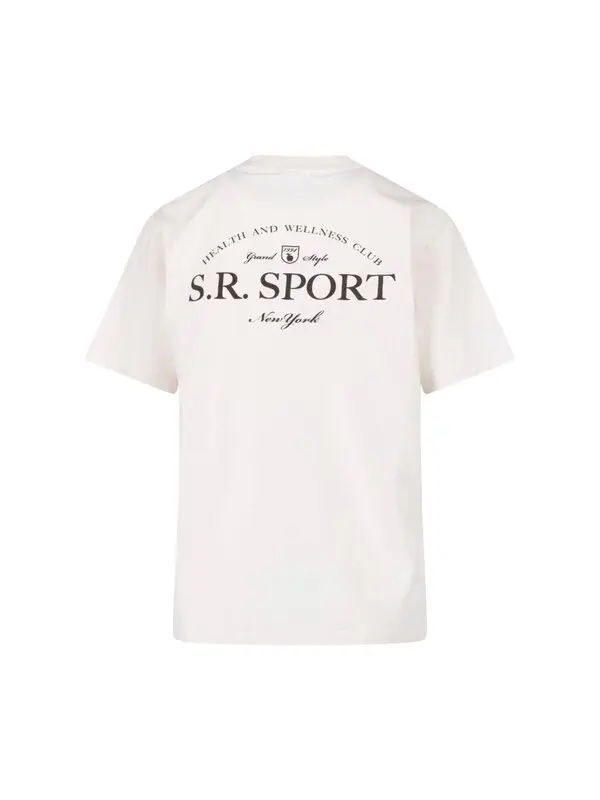 SPORTY & RICH T-shirt "wimbledon