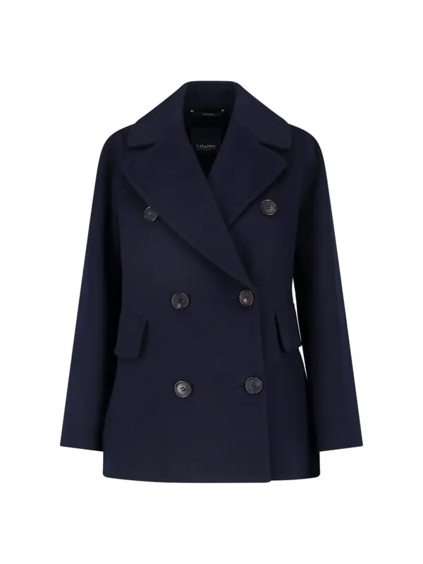 Max Mara Virgin Wool Peacoat