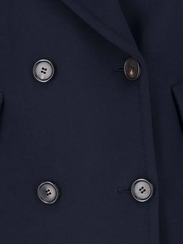 Max Mara Virgin Wool Peacoat