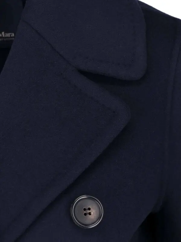 Max Mara Virgin Wool Peacoat