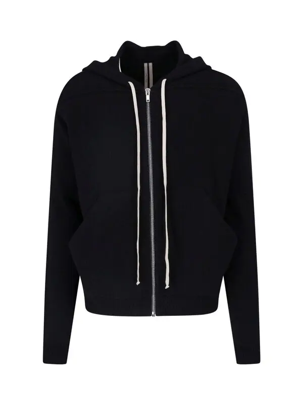 Rick Owens Cashmere Zip Hoodie