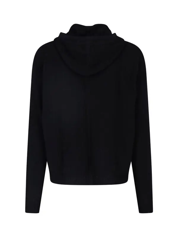 Rick Owens Cashmere Zip Hoodie