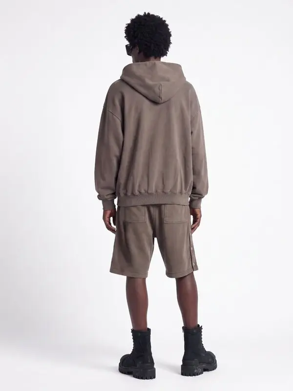 Rick Owens Sporty Button Shorts