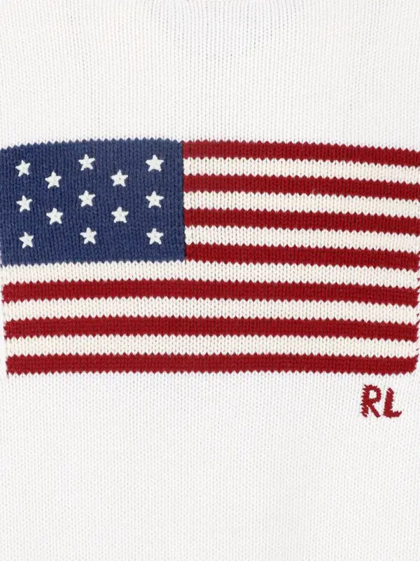 Polo Ralph Lauren The Iconic Flag" Sweater