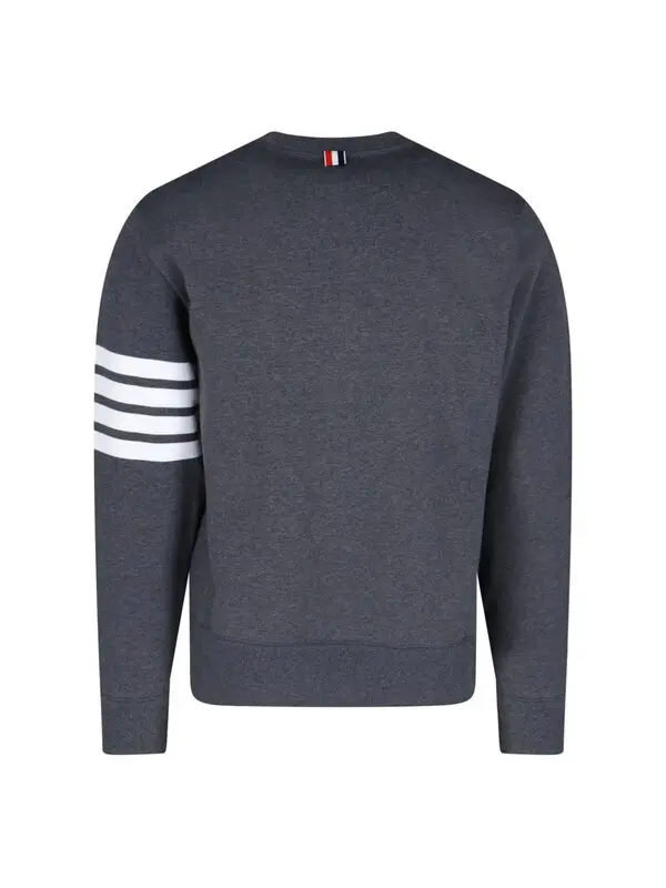 Thom Browne Loopback 4-bar' Crew Neck Sweatshirt