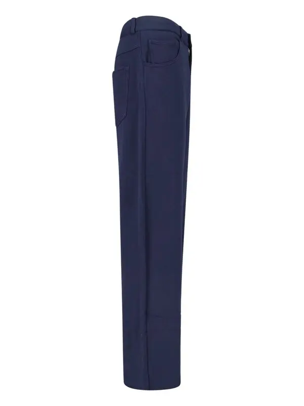 MAISON MARGIELA Wide Leg Cotton Sweatpants