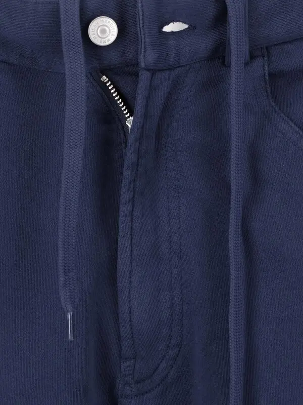 MAISON MARGIELA Wide Leg Cotton Sweatpants