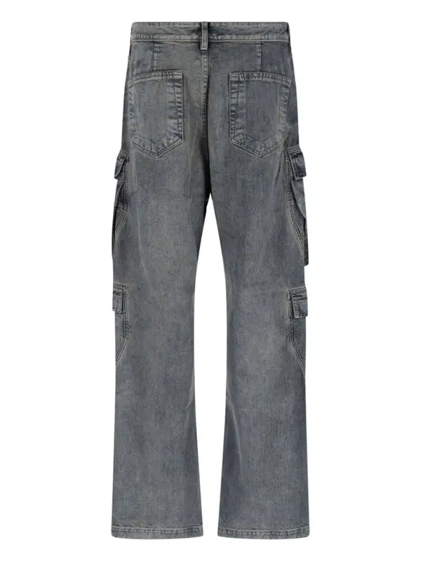 Rick Owens Double Cargo" Wide Jeans
