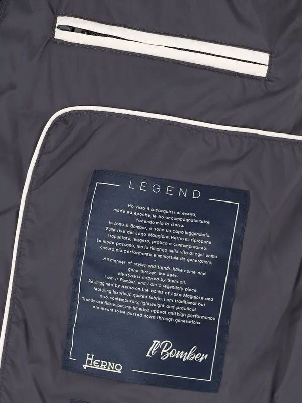 Herno Il Bomber" Jacket With Hood