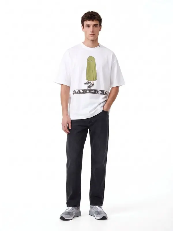 Mihara Yasuhiro T-shirt "baker 26 - White