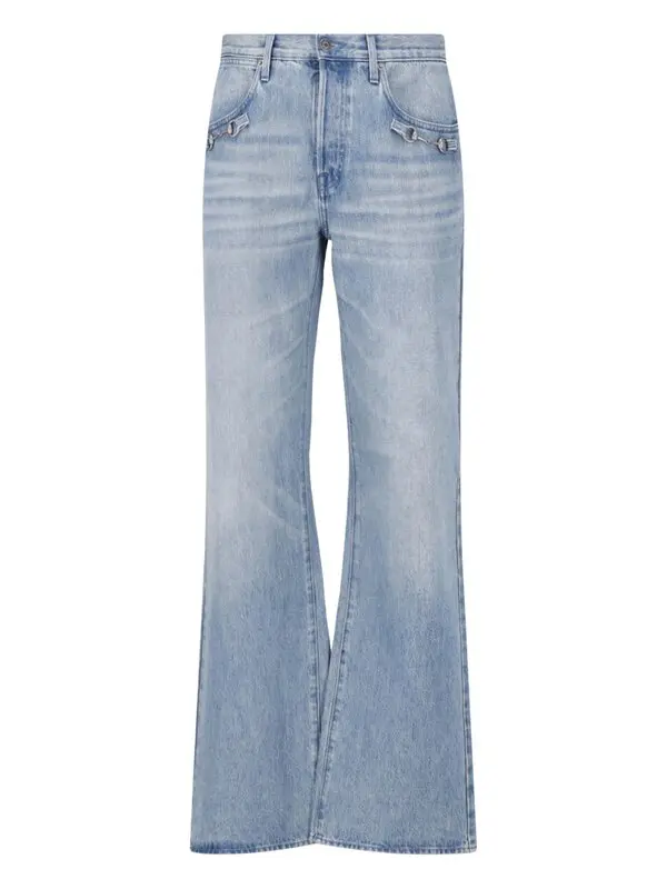 Gucci Bootcut Jeans "morsetto - Light Blue